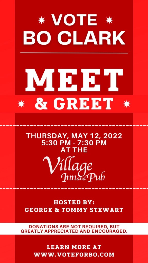 Meet & Greet Opportunity With Bo Clark Tomorrow! – Glynn County ...